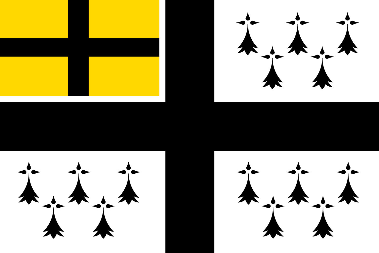 Drapeaux des pays traditionnels de Bretagne - Geobreizh